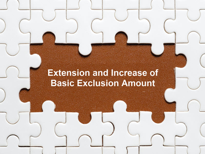 Extension and Increase of Basic Exclusion Amount: Including Impact On ...